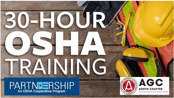 OSHA 30 Hour Outreach Class (4 Day)